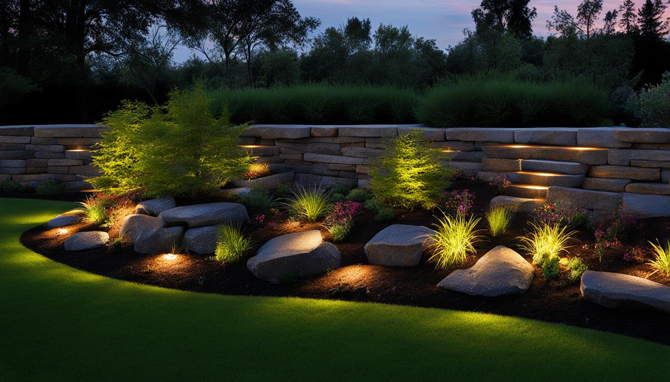 Retaining Wall Lighting Ideas: Illuminating Your Outdoor Space